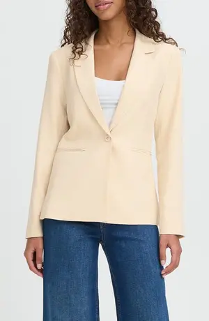 ICHI Ihlexi One-button Blazer