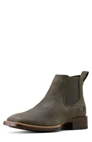 Ariat Booker Wide Square Toe Western Chelsea Boot