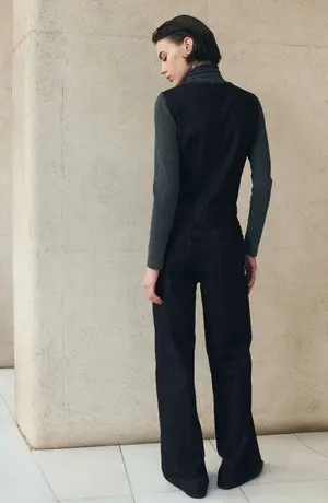 Mango Odette Denim Jumpsuit