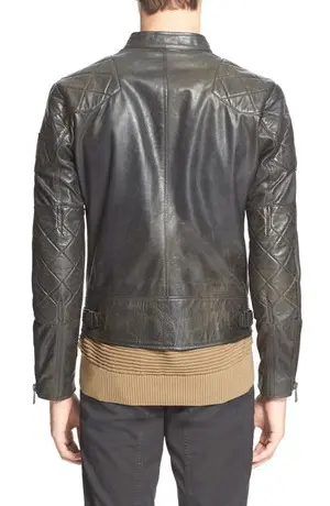 Belstaff Outlaw Leather Moto Jacket