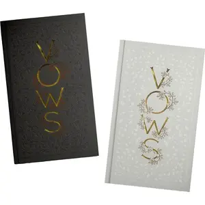 PAIGE TATE & CO. Wedding Vows Book Set Of Two