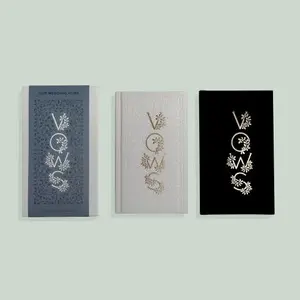 PAIGE TATE & CO. Wedding Vows Book Set Of Two