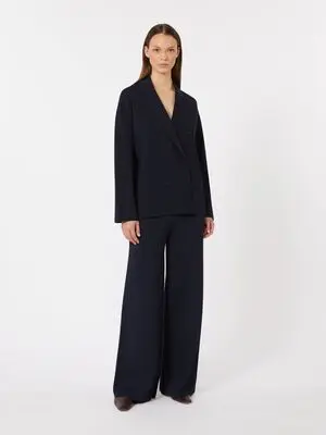Max Mara Viscose Crêpe Double-breasted Jacket