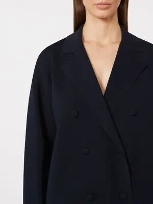 Max Mara Viscose Crêpe Double-breasted Jacket