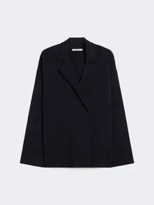 Max Mara Viscose Crêpe Double-breasted Jacket