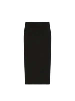 Max Mara Compact Crêpe Jersey Midi Skirt