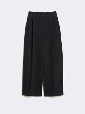 Max Mara Contrast Stitching Pants For Women