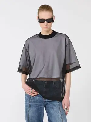 Max Mara Double-layer T-shirt