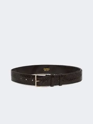 Max Mara Braided Leather Belt