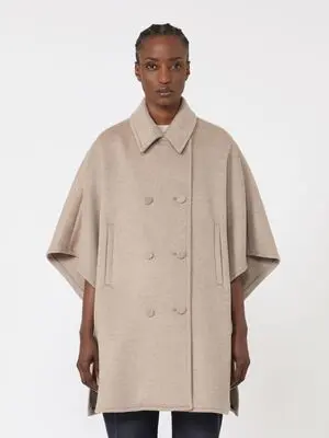 Max Mara Lightweight Cashmere Broadcloth Cape