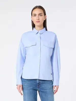 Max Mara Cotton Oxford Shirt