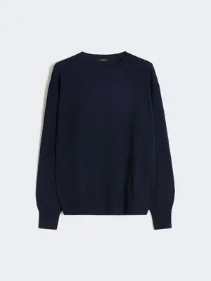 Max Mara Wool And Cashmere Sweater - Navy
