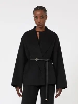 Max Mara Wool, Cashmere And Silk Robe Coat