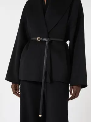 Max Mara Wool, Cashmere And Silk Robe Coat