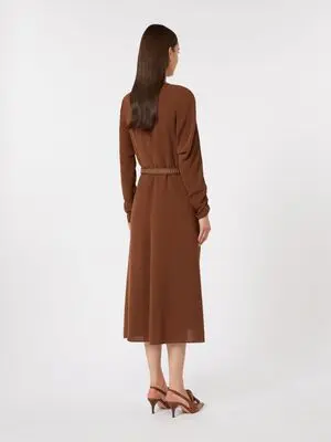 Max Mara Cady Flared Midi Dress