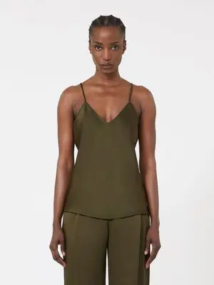 Max Mara Envers Satin Camisole Top