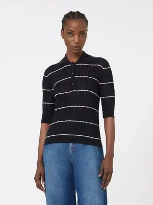 Max Mara Silk And Wool Yarn Jumper