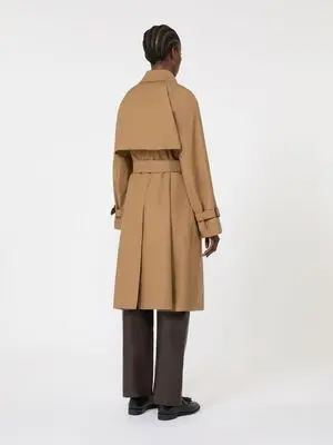 Max Mara Water-repellent Cotton-blend Trench Coat