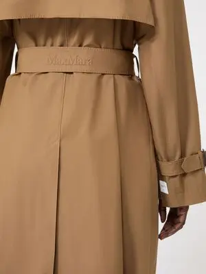 Max Mara Water-repellent Cotton-blend Trench Coat