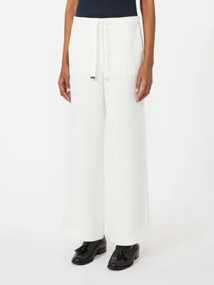 Max Mara Linen Basketweave Trousers