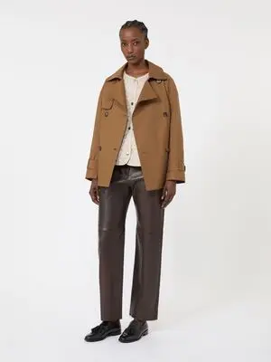 Max Mara Padded Water-repellent Canvas Jacket - Natural
