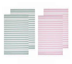 OCEANFRONT RESORT Salty Stripe 4 Pack Sand Free Beach Towel - One-color