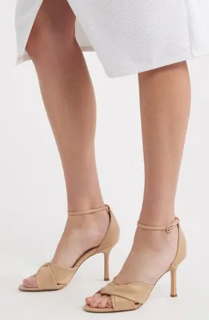 Nordstrom Remie Ankle Strap Sandal - Tan Candy