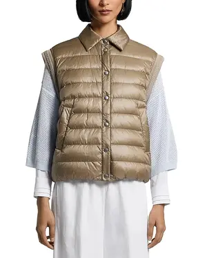 Peserico Quilted Puffer Vest