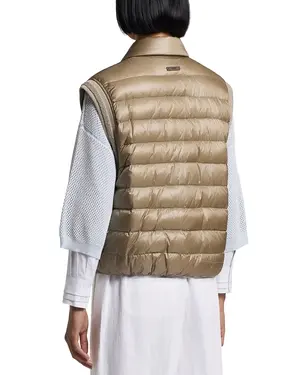 Peserico Quilted Puffer Vest