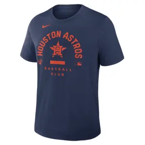 Nike Houston Astros Early Work Dri-fit Mlb T-shirt - Blue