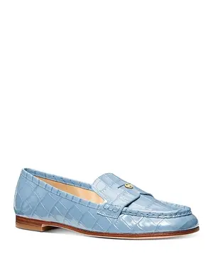 Penny Loafers with Logo Charm