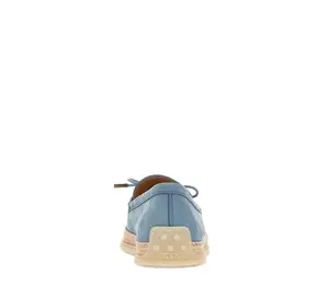 TOD'S Nubuck Leather Espadrille Loafers