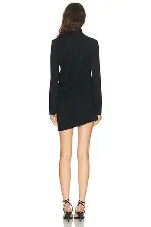 TOTEME High Neck Twist Dress
