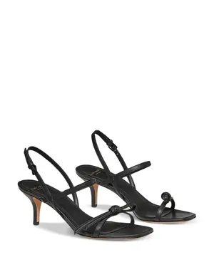 Kate Spade New York Loop High Heel Sandals - Black