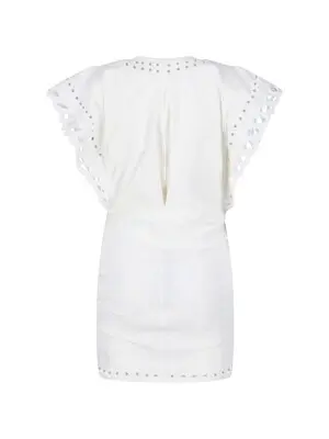 Isabel Marant Orlane Mini Dress - White