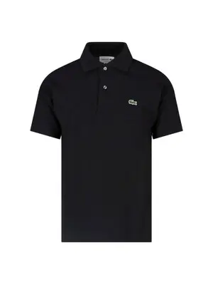 Lacoste Pima' Polo Shirt - Black