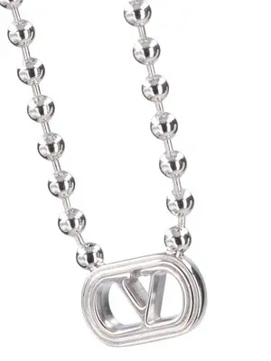 Valentino Garavani Ovalette Necklace - Silver