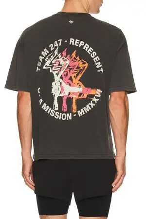 247 By Represent Logo T-shirts For Men