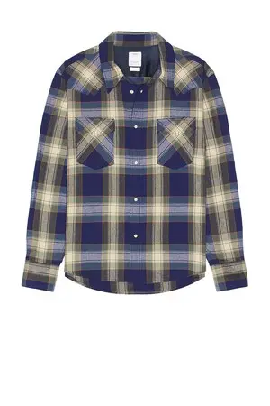 Visvim Four Corners Check Long Sleeve Shirt