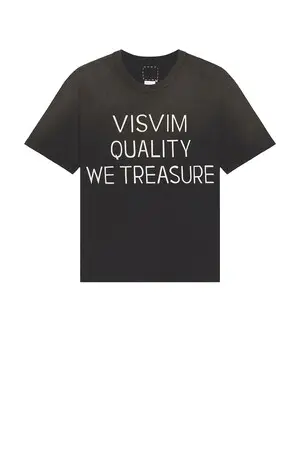 Visvim Jumbo Tee - Black