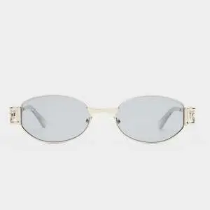 Le Specs The Forbidden Mono Sunglasses - Silver Smoke