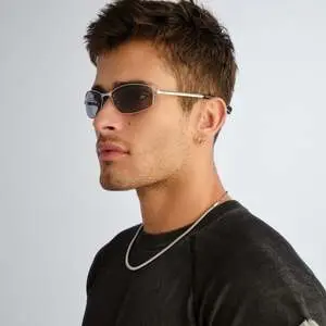 Le Specs Star Beam Sunglasses - Silver