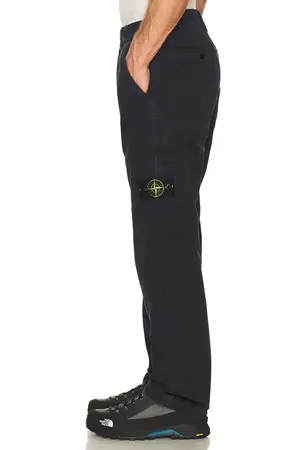 Stone Island Flat Front Trousers