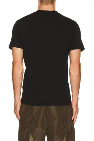 Moncler T-shirt In Black,white