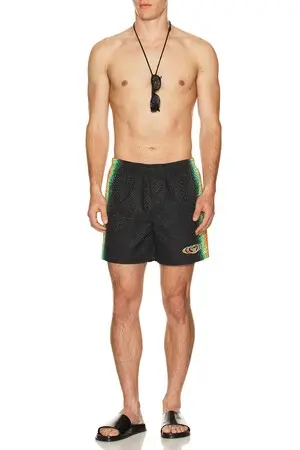 Casablanca Monogram Swim Shorts
