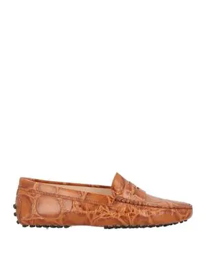 TOD'S Leather Loafers - Tan