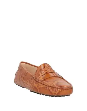 TOD'S Leather Loafers - Tan