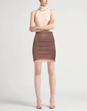 Rick Owens Denim Pencil Skirt