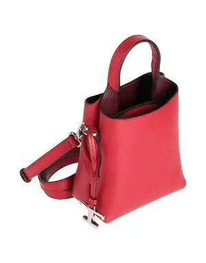 TOD'S Mini Handbag In Calfskin Leather - Red
