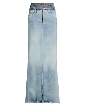 MAISON MARGIELA Denim Flared Skirt